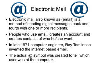 History of the internet presentation | PPT