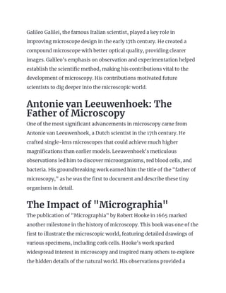 History of the invention of the microscope.docx