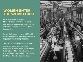 History of the Labor Movement: Women and Labor | PPT