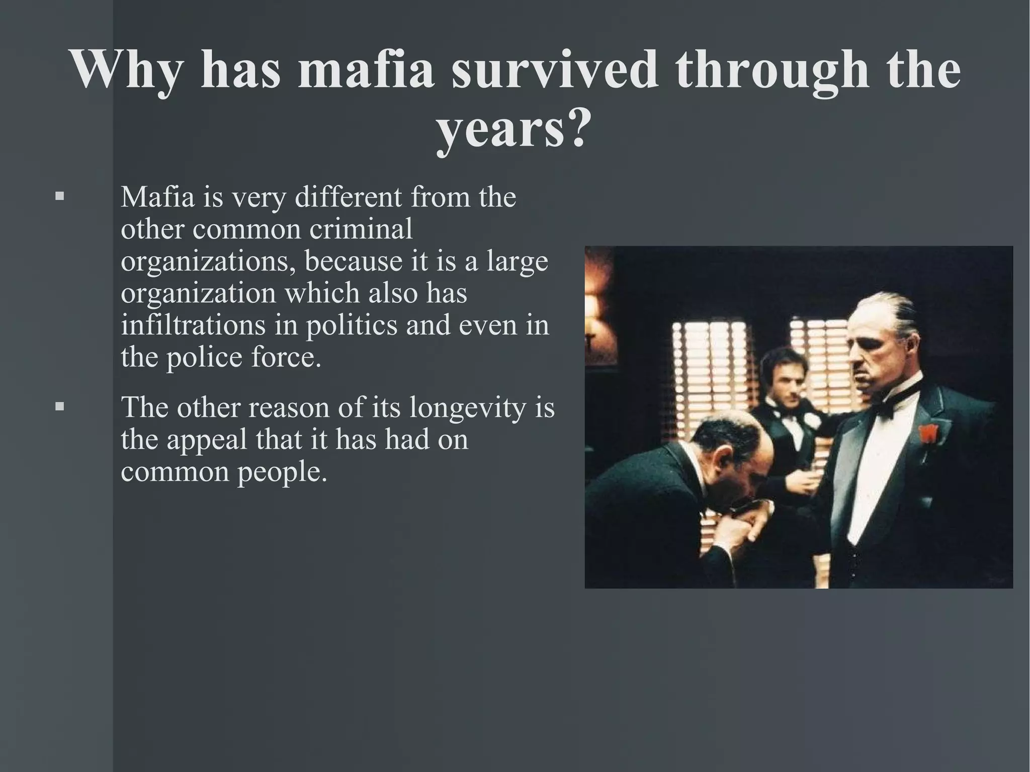 History Of The Mafia | PPT