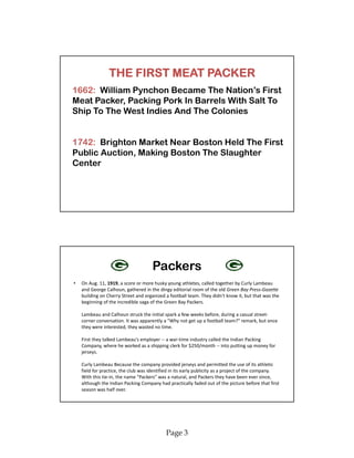 History of the_meat_industry | PDF