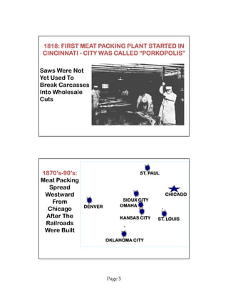 History of the_meat_industry | PDF
