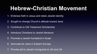 History of the messianic movement | PPTX