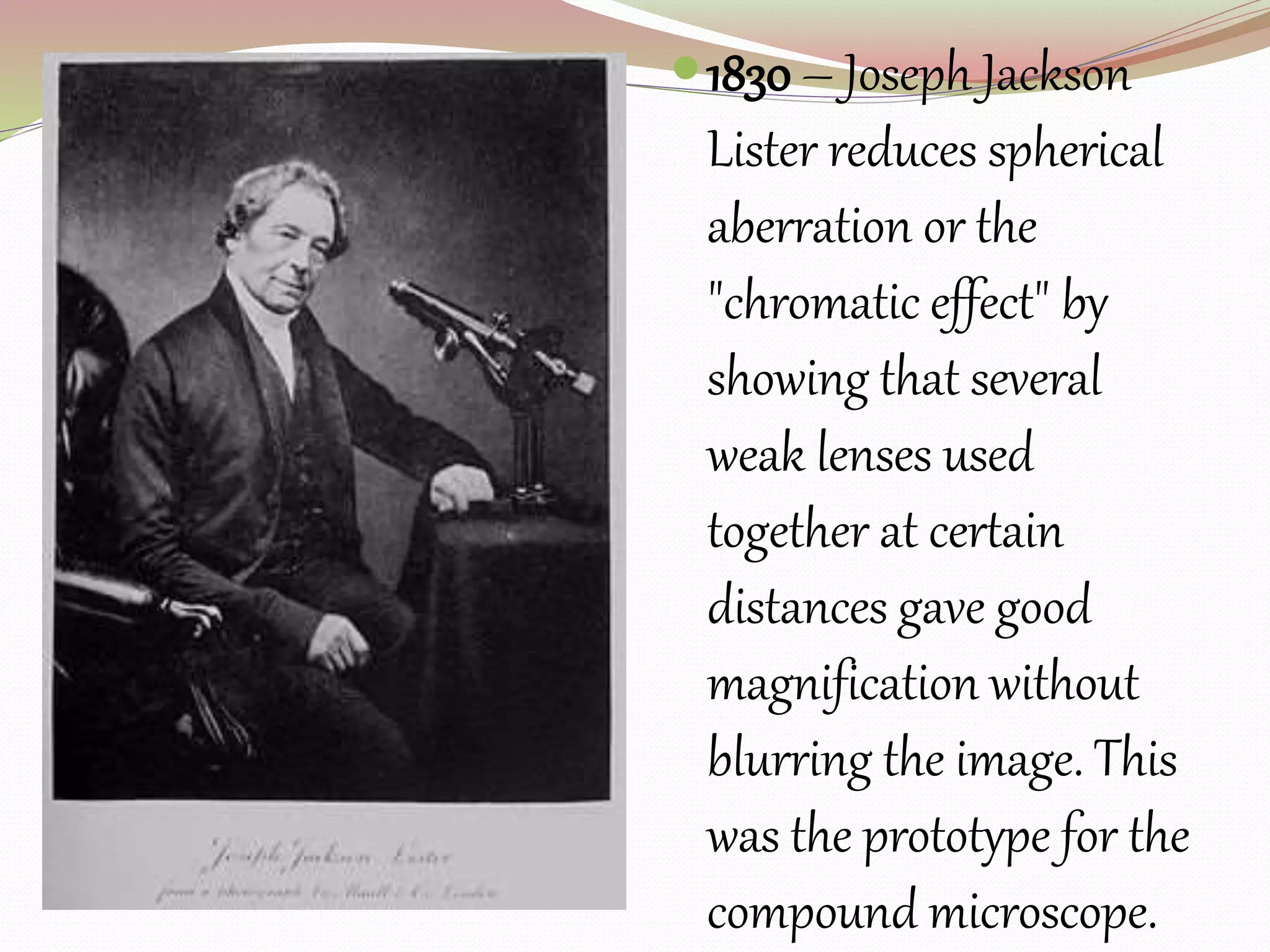 History of the microscope | PPTX