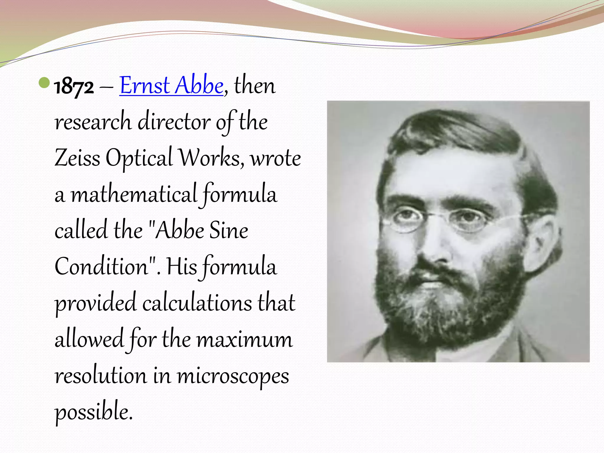 History of the microscope | PPTX