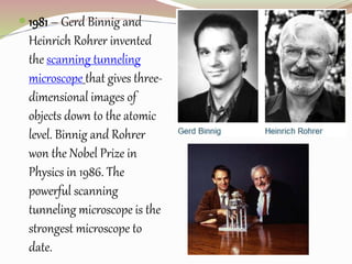 History of the microscope | PPTX