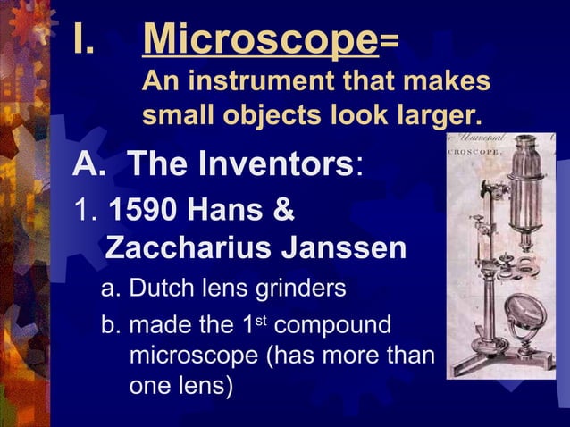 History of the Microscope. Timeline on developmentsppt | PPT