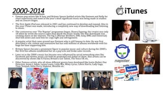 History of the music industry | PPTX