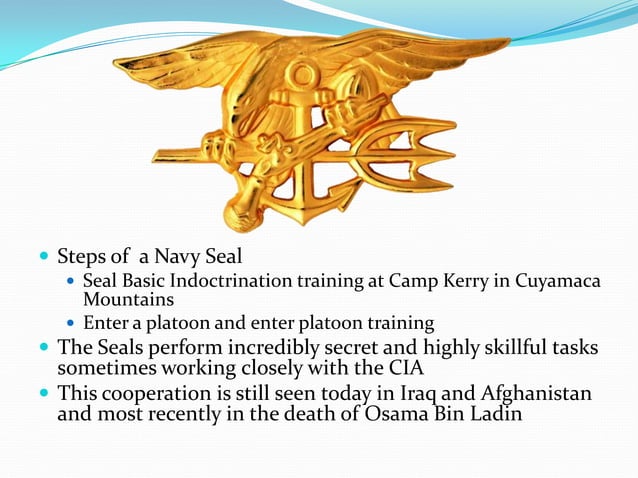 History of the navy seals | PPT