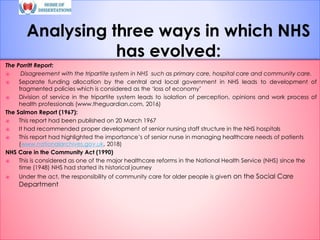 What the National Health Services offers you | PPTX