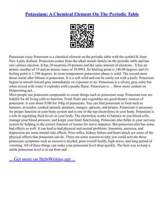 History Of The Periodic Table Of Elements | PDF