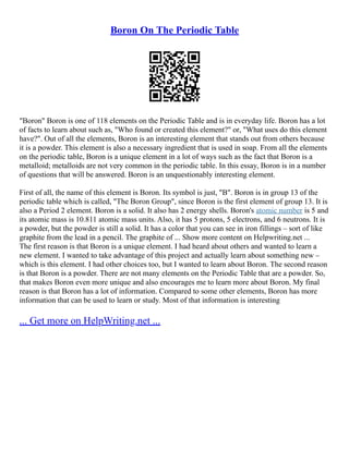 History Of The Periodic Table Of Elements | PDF