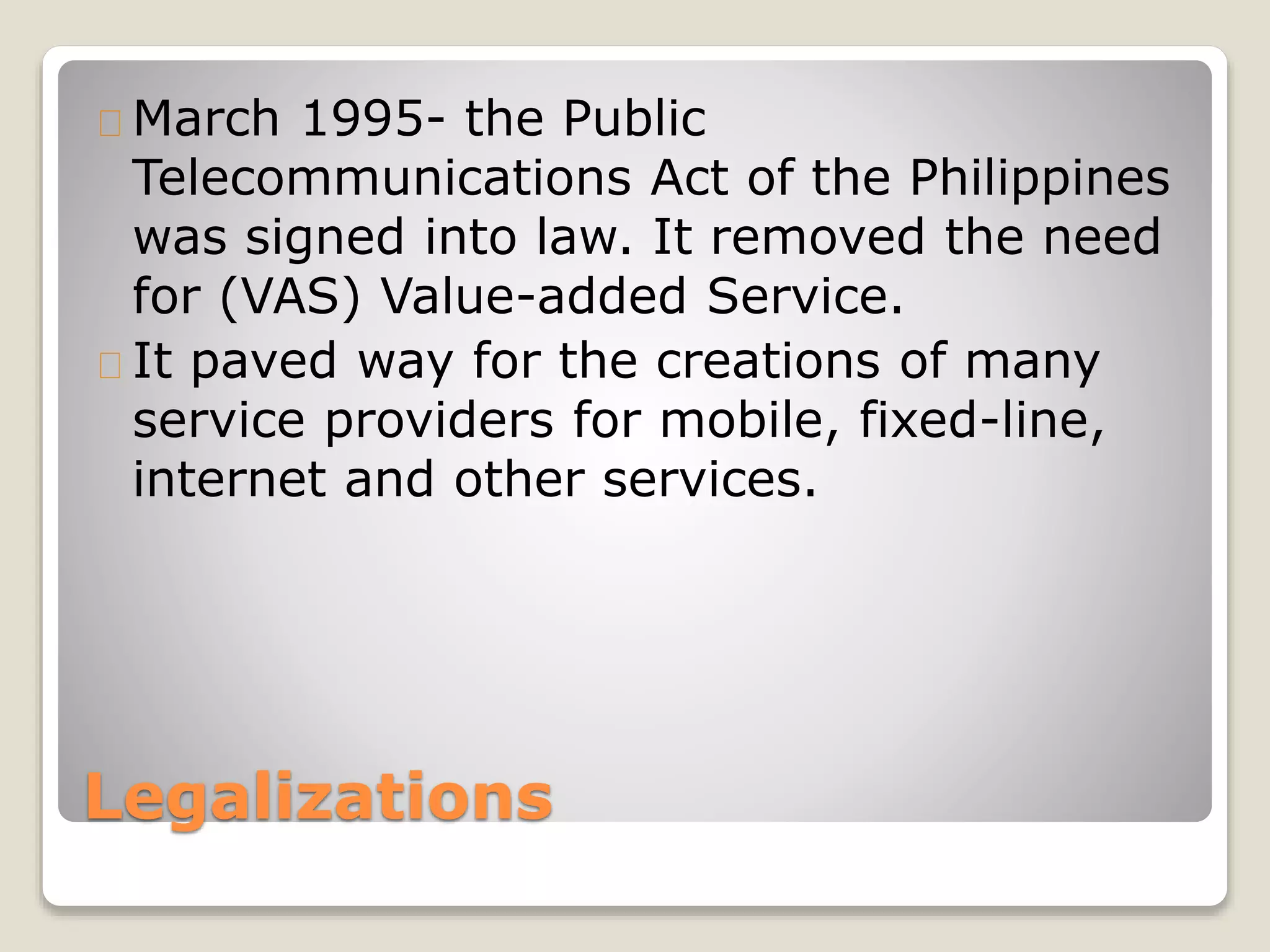 History of the philippine internet | PPTX
