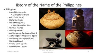 History of the Philippines | PPT