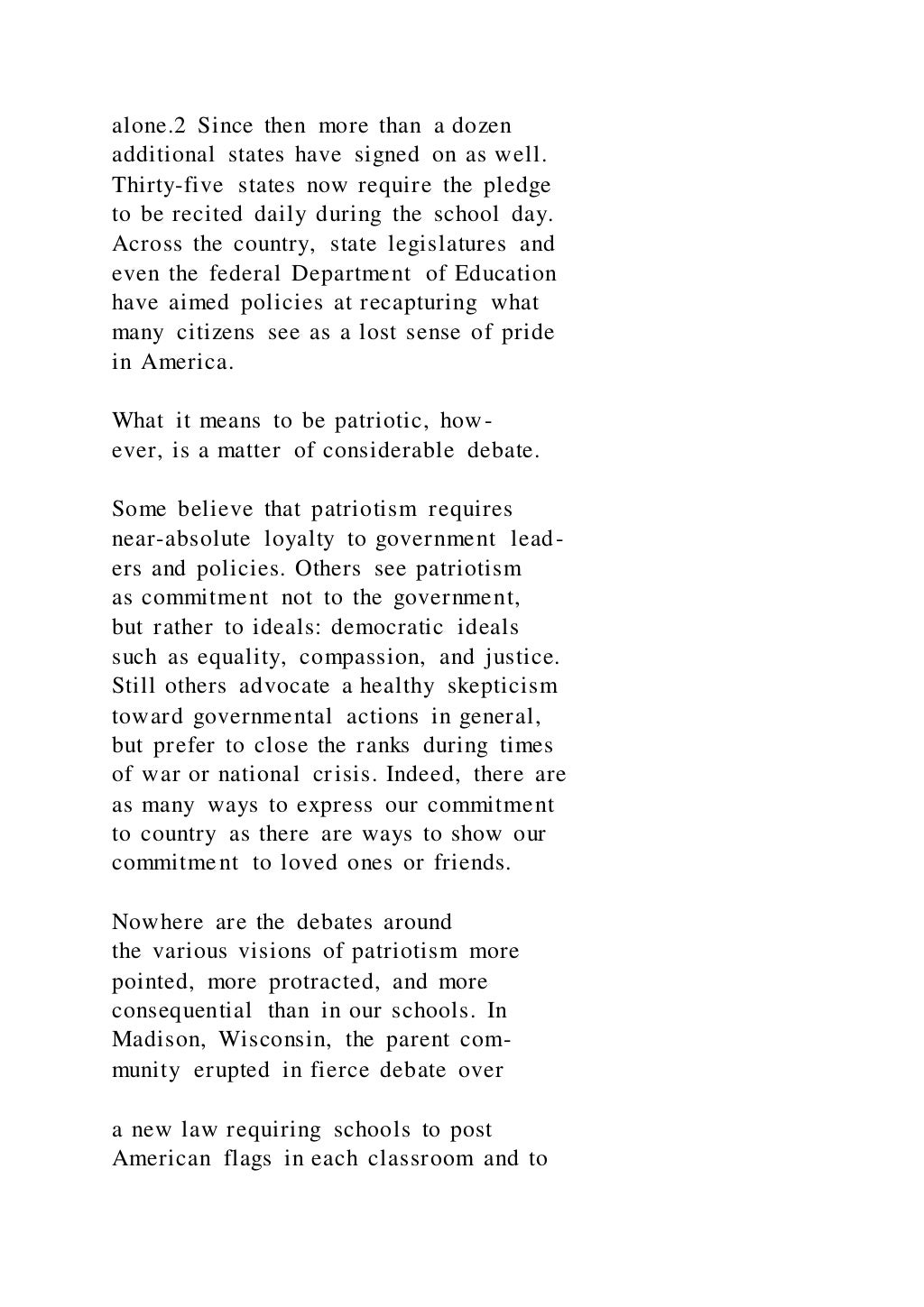 History of the Pledge of Allegiance Pledge of Allegiance(Bella | DOCX