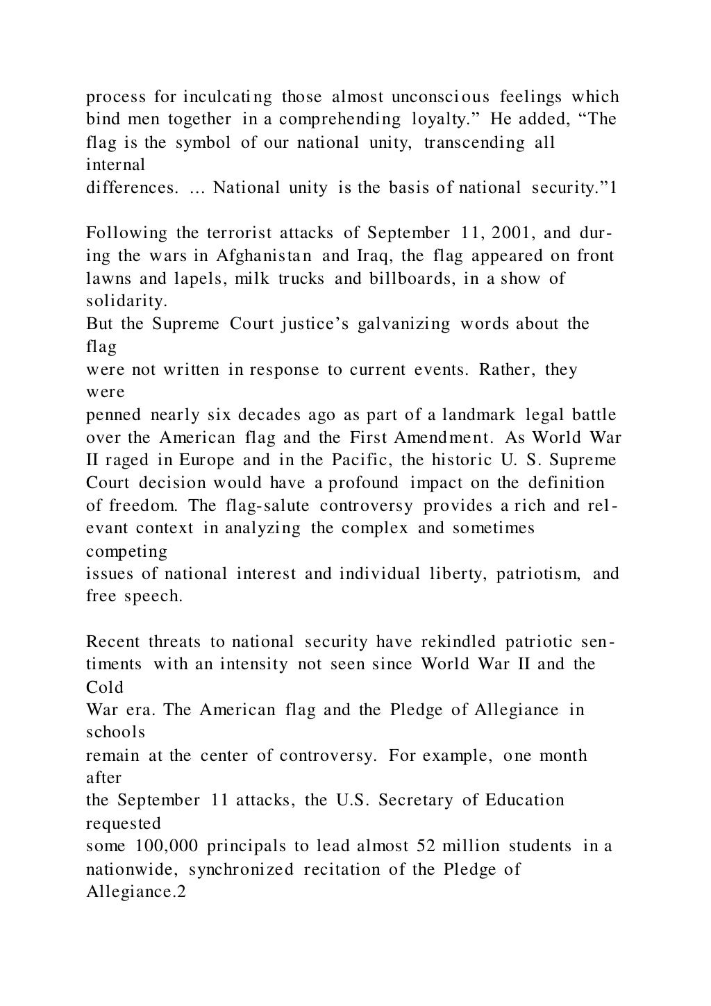 History of the Pledge of Allegiance Pledge of Allegiance(Bella | DOCX