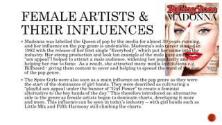 History of the Pop Genre | PPTX