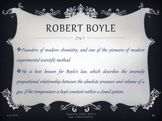 HISTORY OF THERMODYNAMICS | PPTX