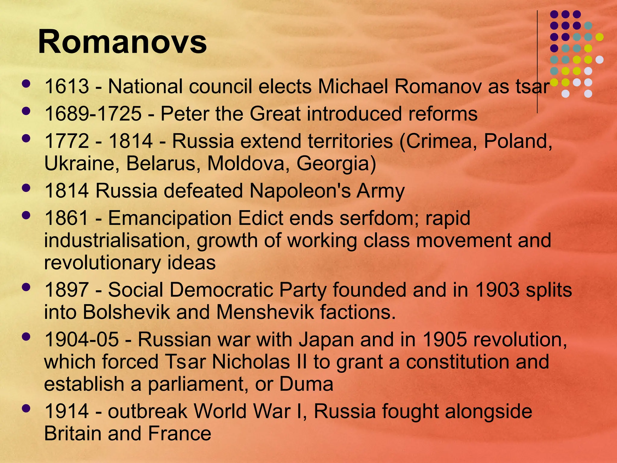 history of the russian media model for all audiences .ppt