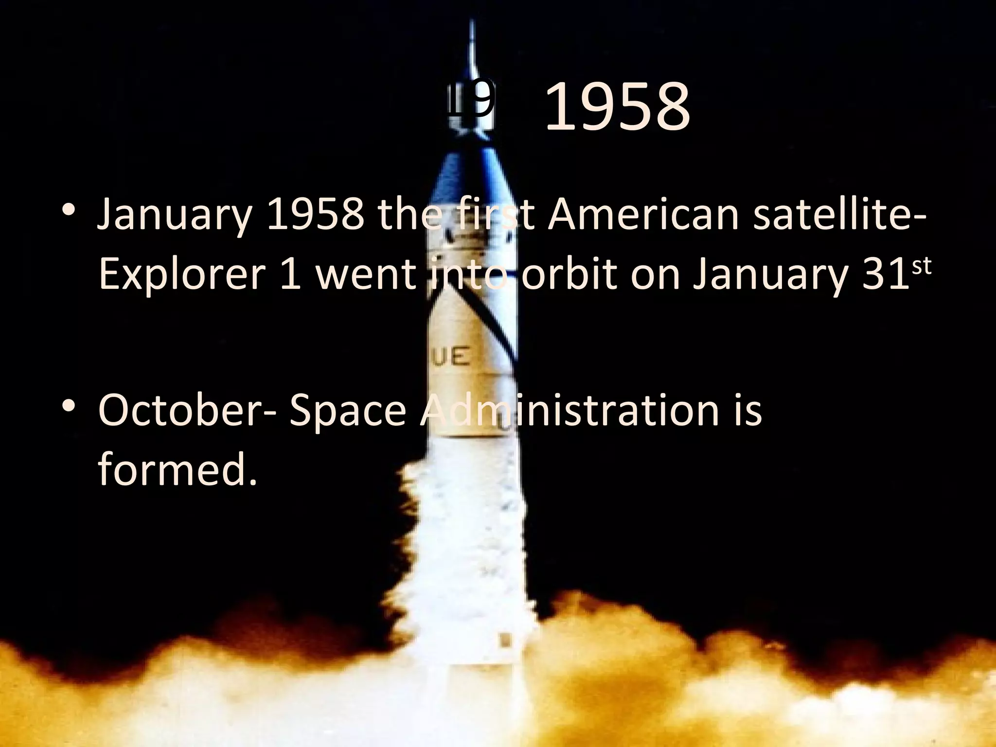 History Of The Space Program2 | PPT