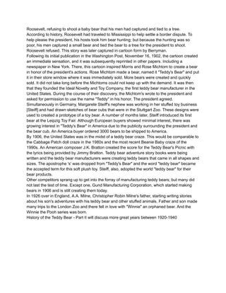 History of the Teddy Bear - Part I.pdf