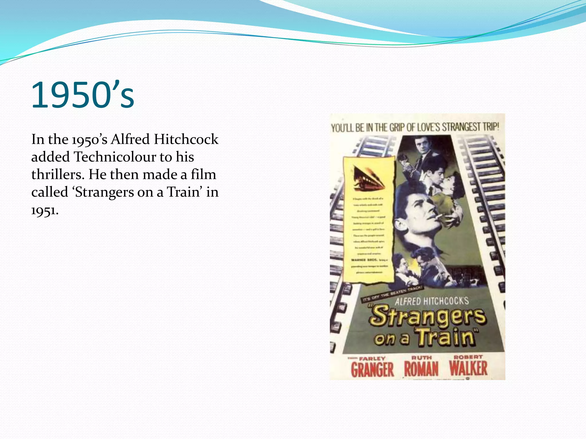 History of the thriller genre timeline | PPTX