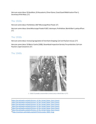 History of the united states coast guard | PDF