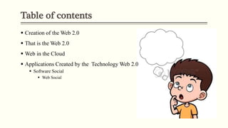 History of the web 2.0 | PPT
