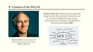 History of the web 2.0 | PPT