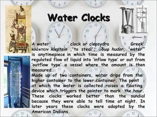 History of time | PPT