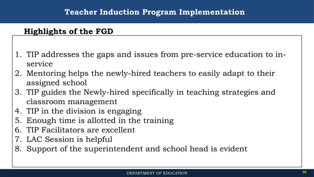 History of TIP and TIP Framework.pptx | Professional School ...