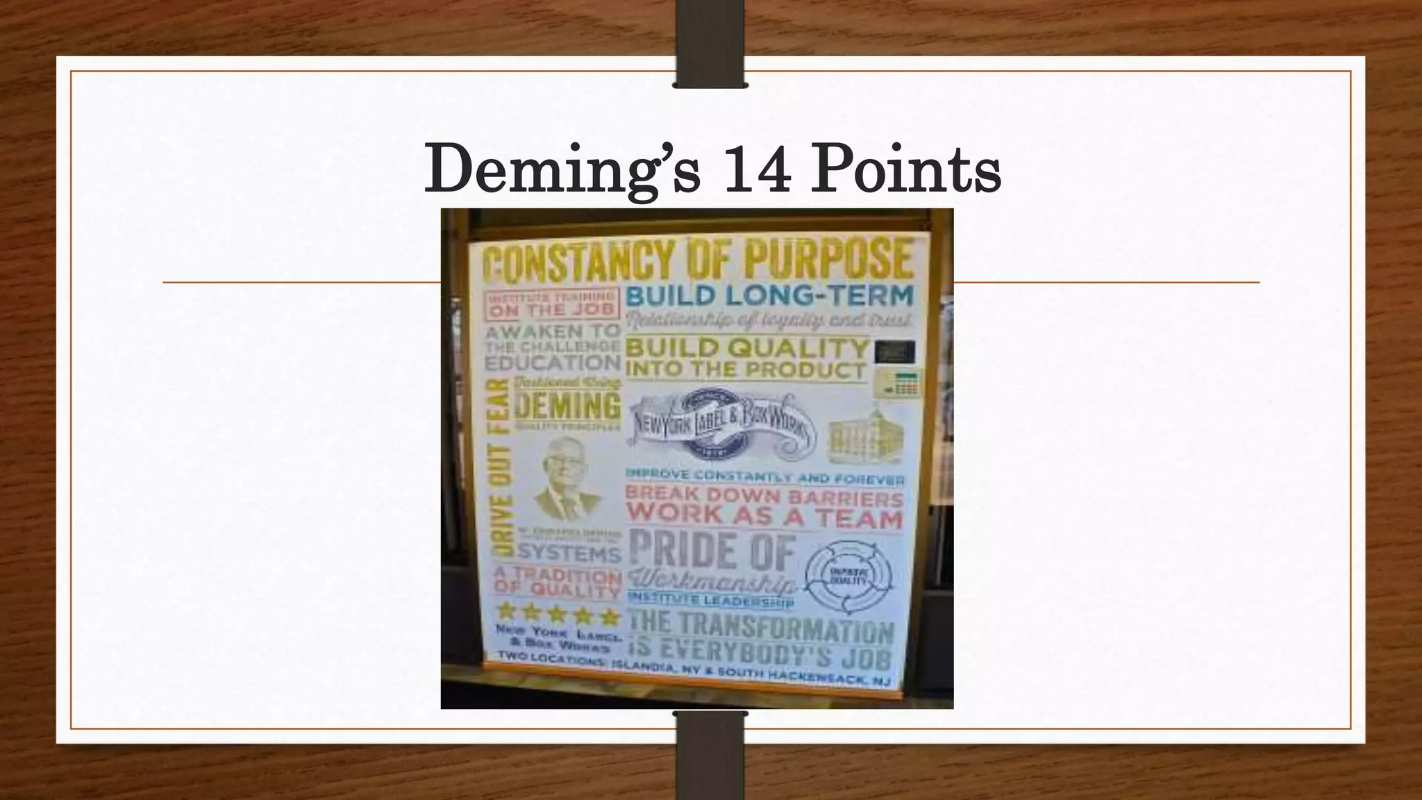 HISTORY OF TOTAL QUALITY MANAGEMENT AND THE DEMING PHILOSOPHY_RICHARD ...