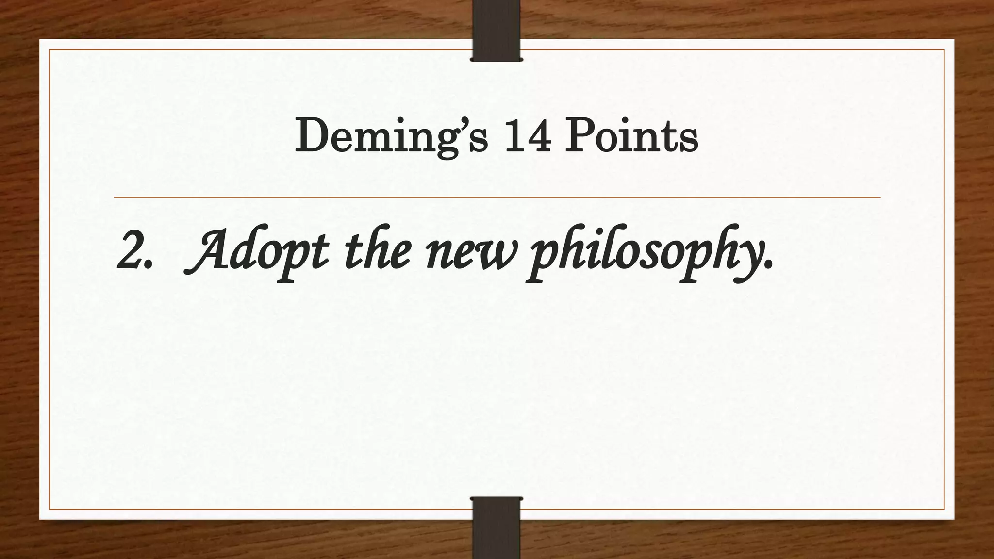 HISTORY OF TOTAL QUALITY MANAGEMENT AND THE DEMING PHILOSOPHY_RICHARD ...