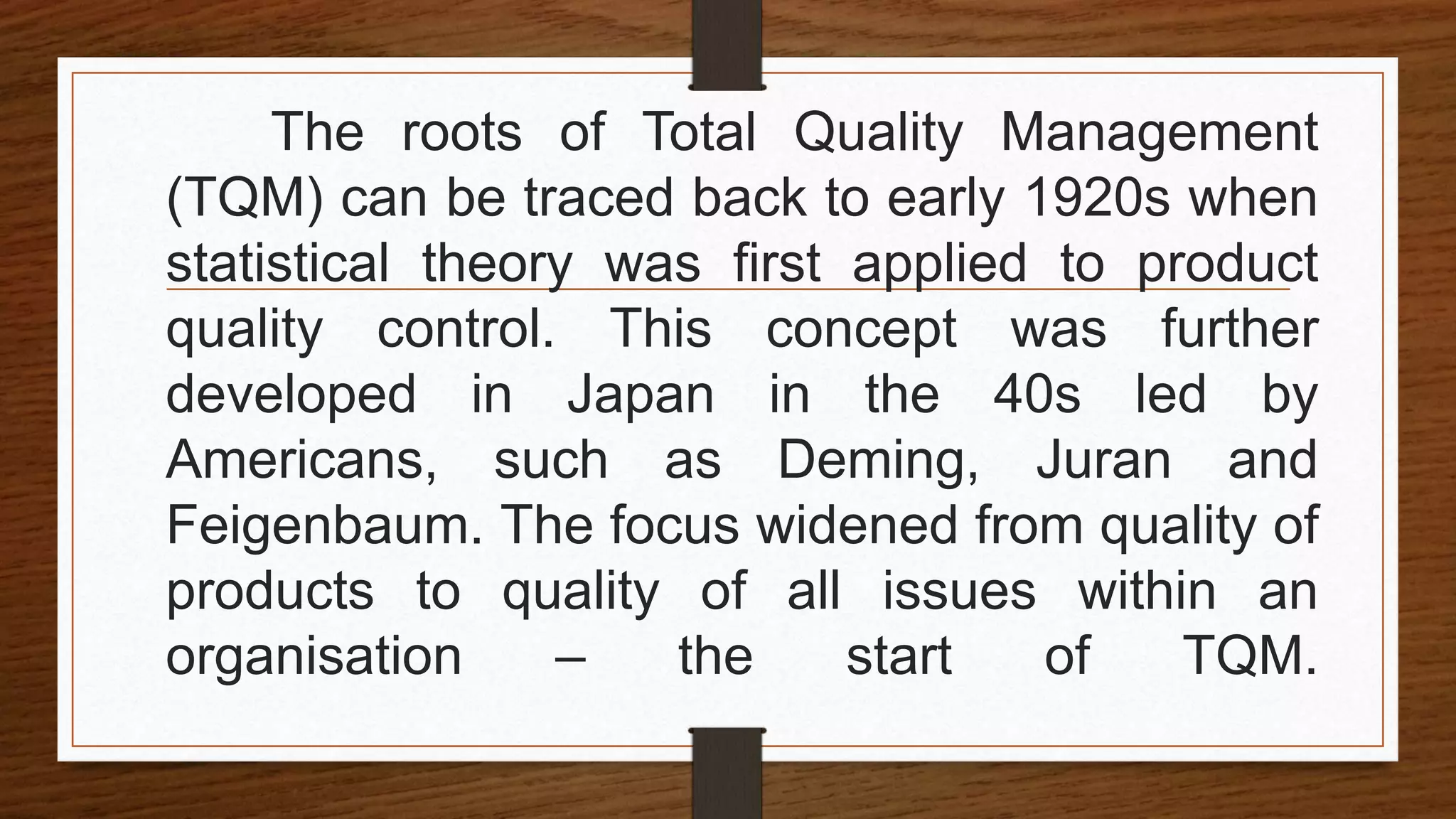 HISTORY OF TOTAL QUALITY MANAGEMENT AND THE DEMING PHILOSOPHY_RICHARD MAGBATOC.pptx