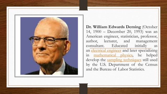HISTORY OF TOTAL QUALITY MANAGEMENT AND THE DEMING PHILOSOPHY_RICHARD ...