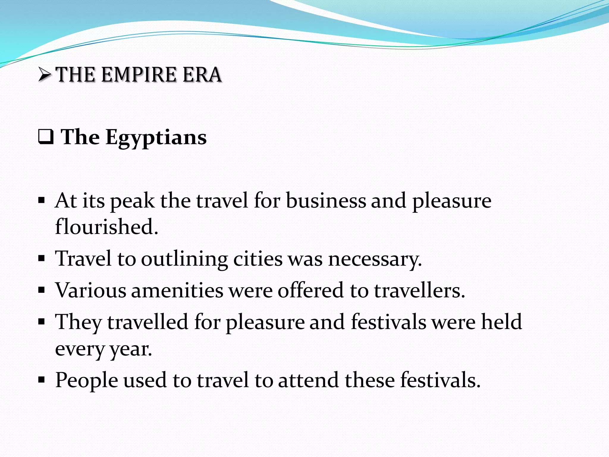 History of tourism | PPTX