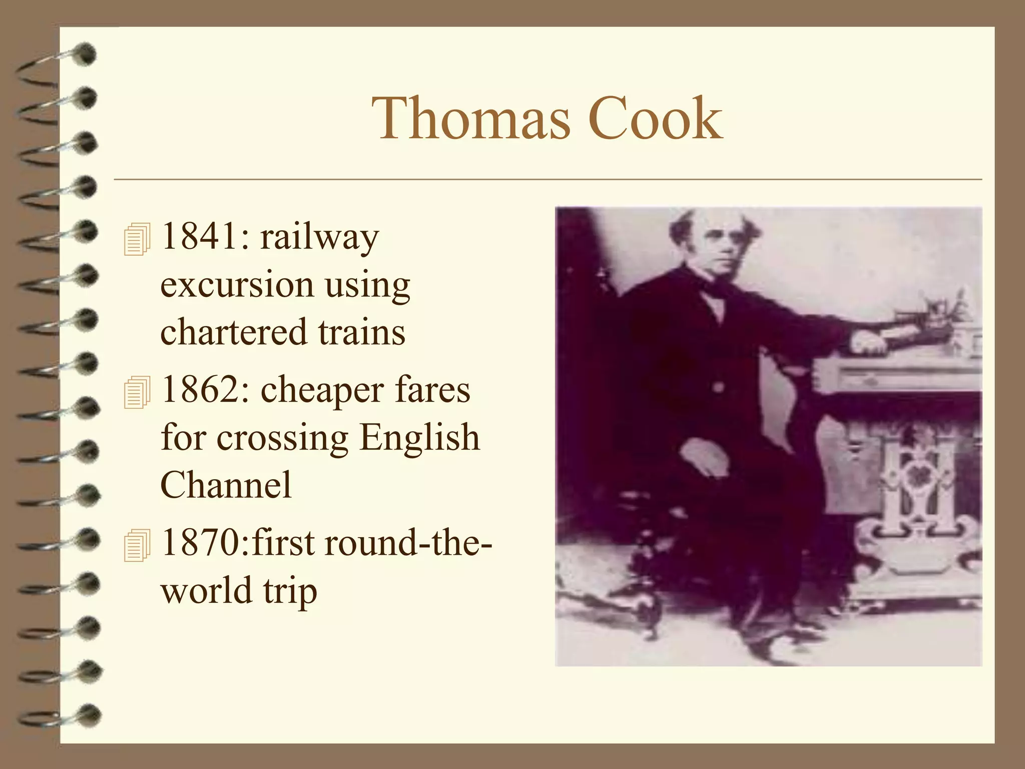 History of tourism | PPS