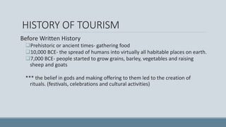 History of tourism | PDF | Europe Travel | Travel Locations