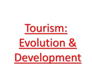 History of tourism | PPTX