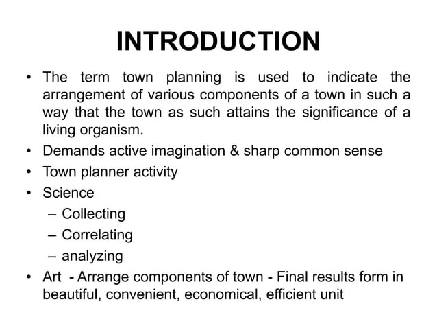 History of Town Planning_Building and Town Planning | PDF
