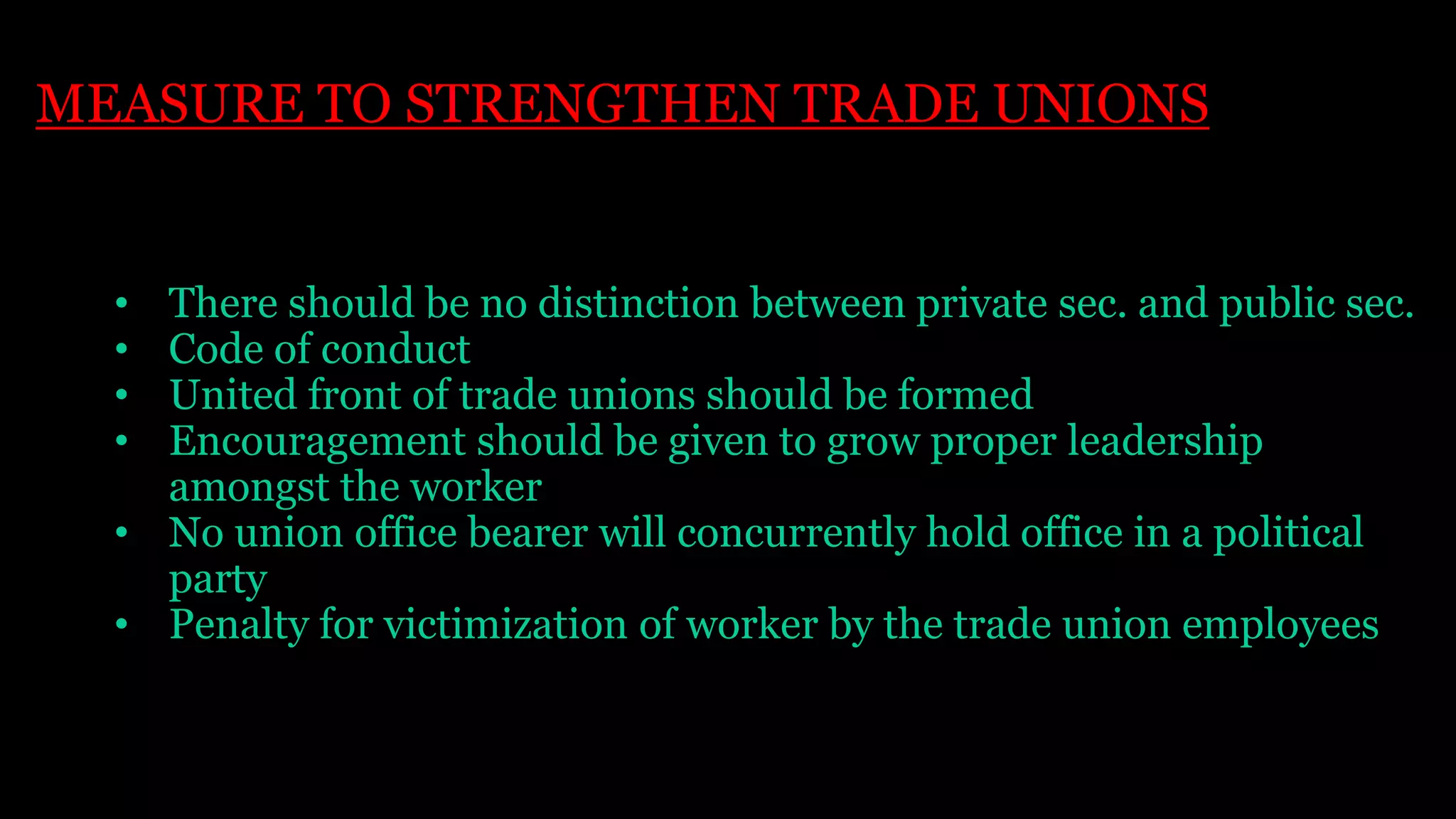 History of trade union | PPTX