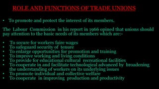 History of trade union | PPTX