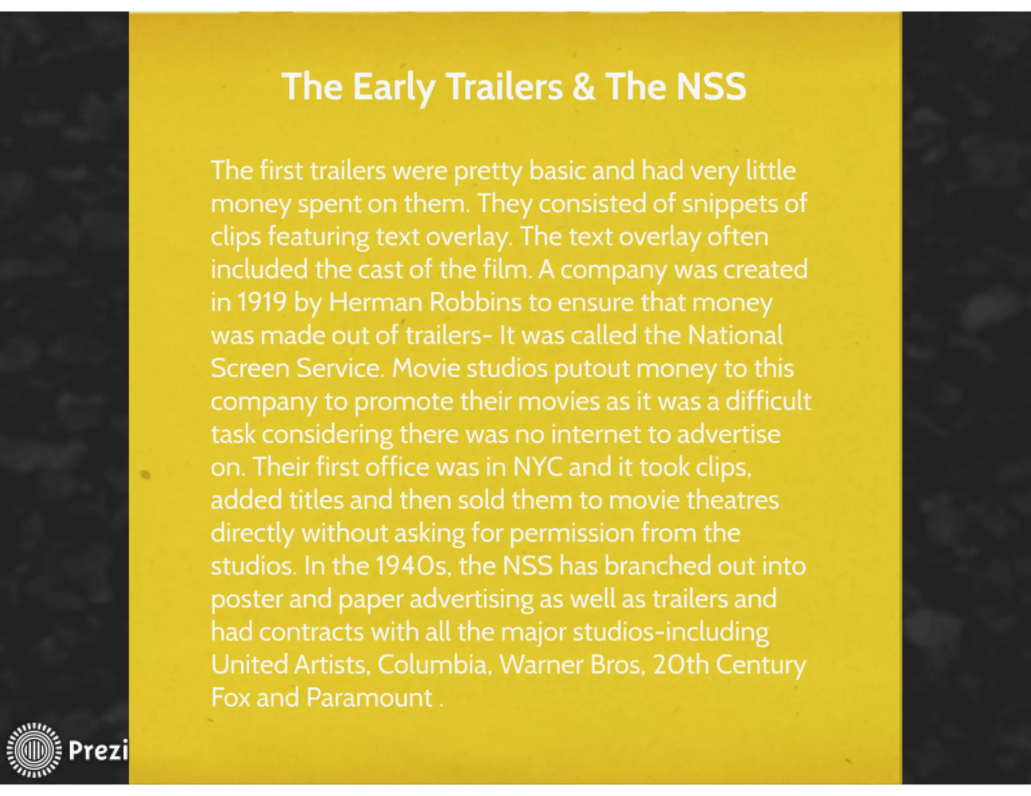 The History Of Film Trailers | PDF