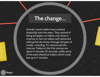 The History Of Film Trailers | PDF