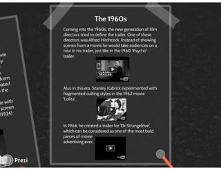 The History Of Film Trailers | PDF