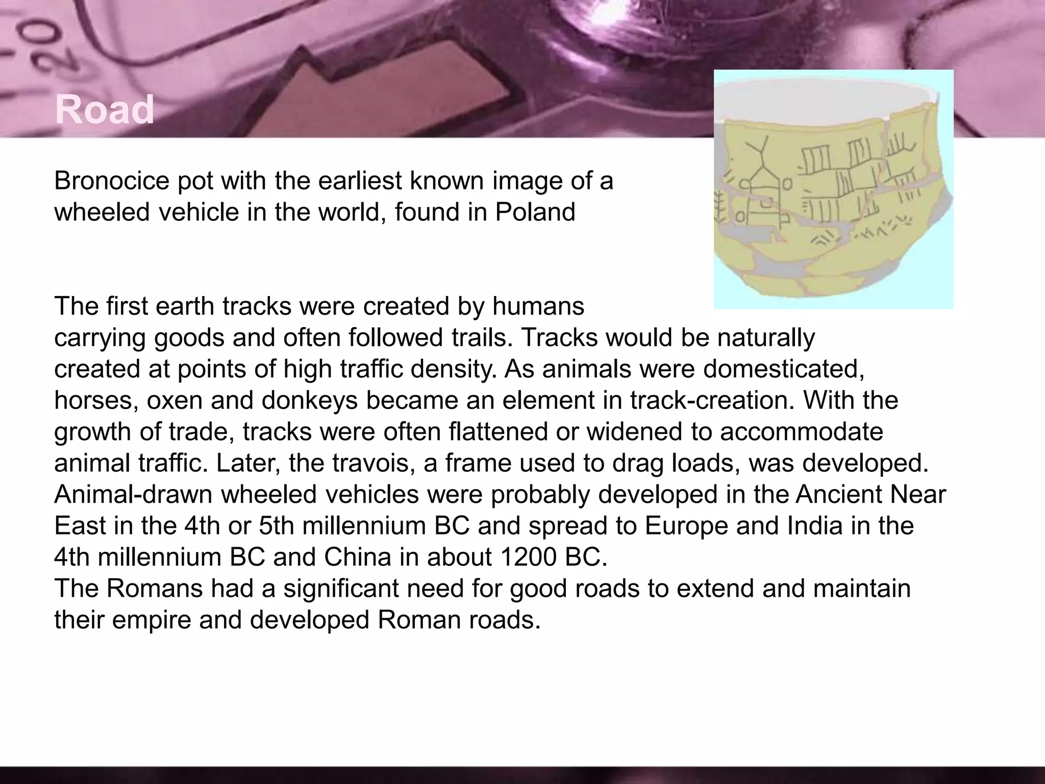 History of transportation | PPTX