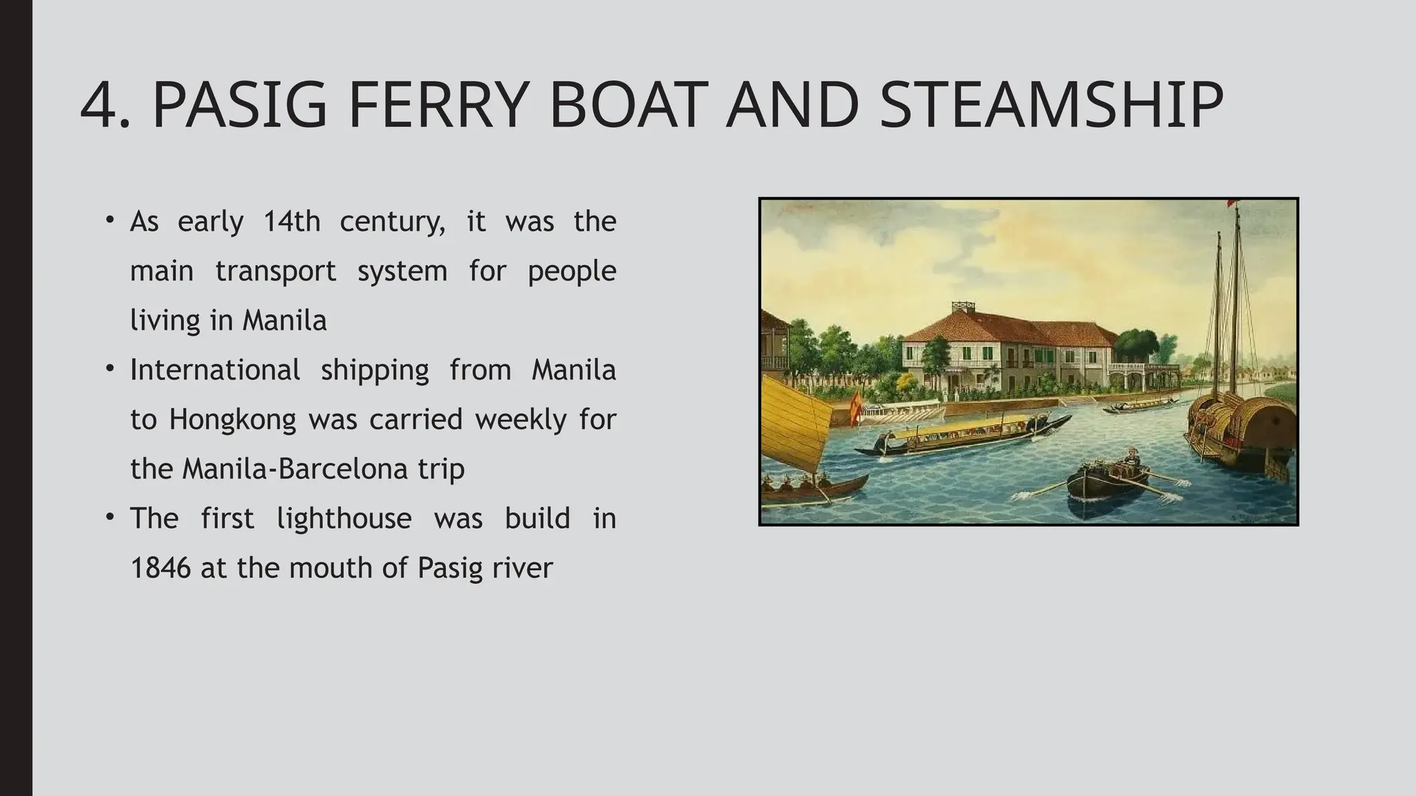 HISTORY OF TRANSPORTATION PRACTICES IN THE PHILIPPINES | PPTX