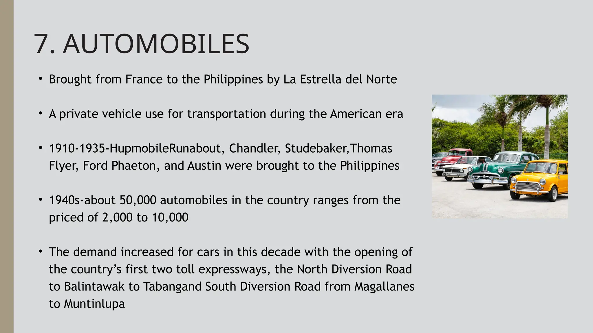 HISTORY OF TRANSPORTATION PRACTICES IN THE PHILIPPINES | PPTX
