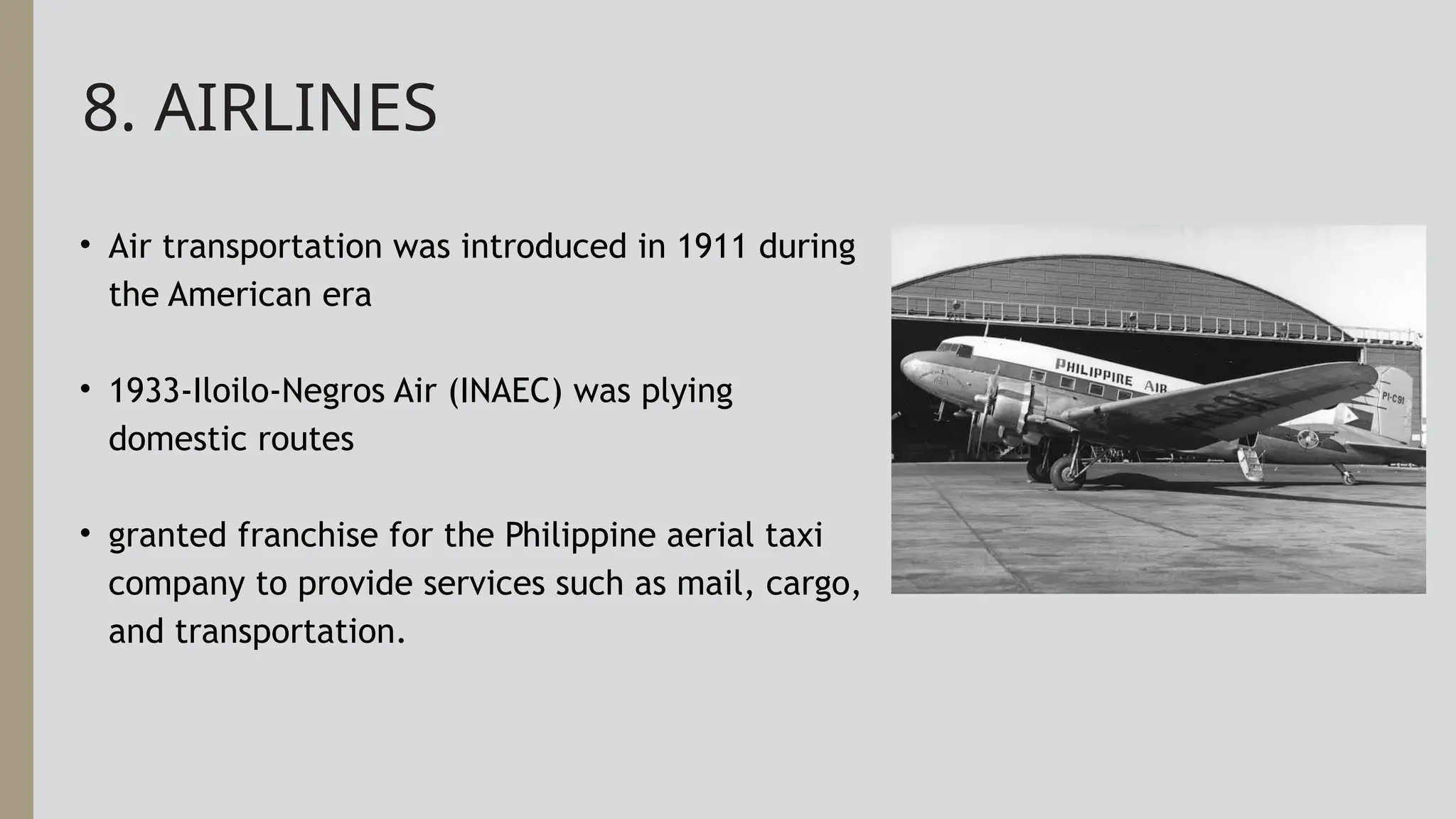 HISTORY OF TRANSPORTATION PRACTICES IN THE PHILIPPINES | PPTX