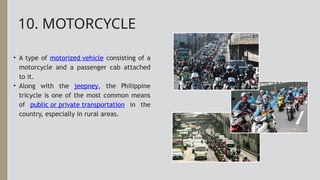 HISTORY OF TRANSPORTATION PRACTICES IN THE PHILIPPINES | PPTX